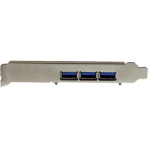 Buy the Startech.Com 4 Port PCI Express USB 3.0 Card - 3 External, 1 Internal (PEXUSB3S42 ...