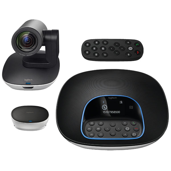 Buy the Logitech GROUP Video Conferencing System HD 1080p 30fps Full ...