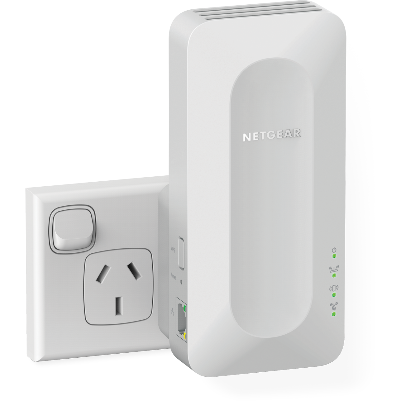 Buy the Netgear AX1600 4-Stream WiFi 6 Mesh Extender (EAX12) (EAX12 ...